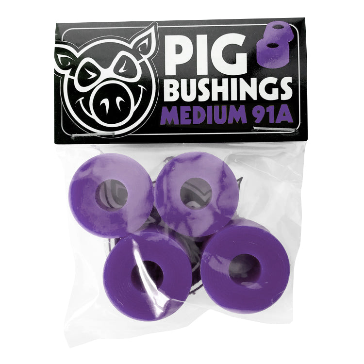 MEDIUM 91A BUSHINGS PURPLE – Pig Wheels